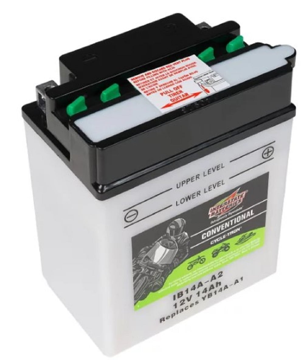 Interstate Batteries IB14A-A2 Powersports Battery 12Volts 14 Amps ...