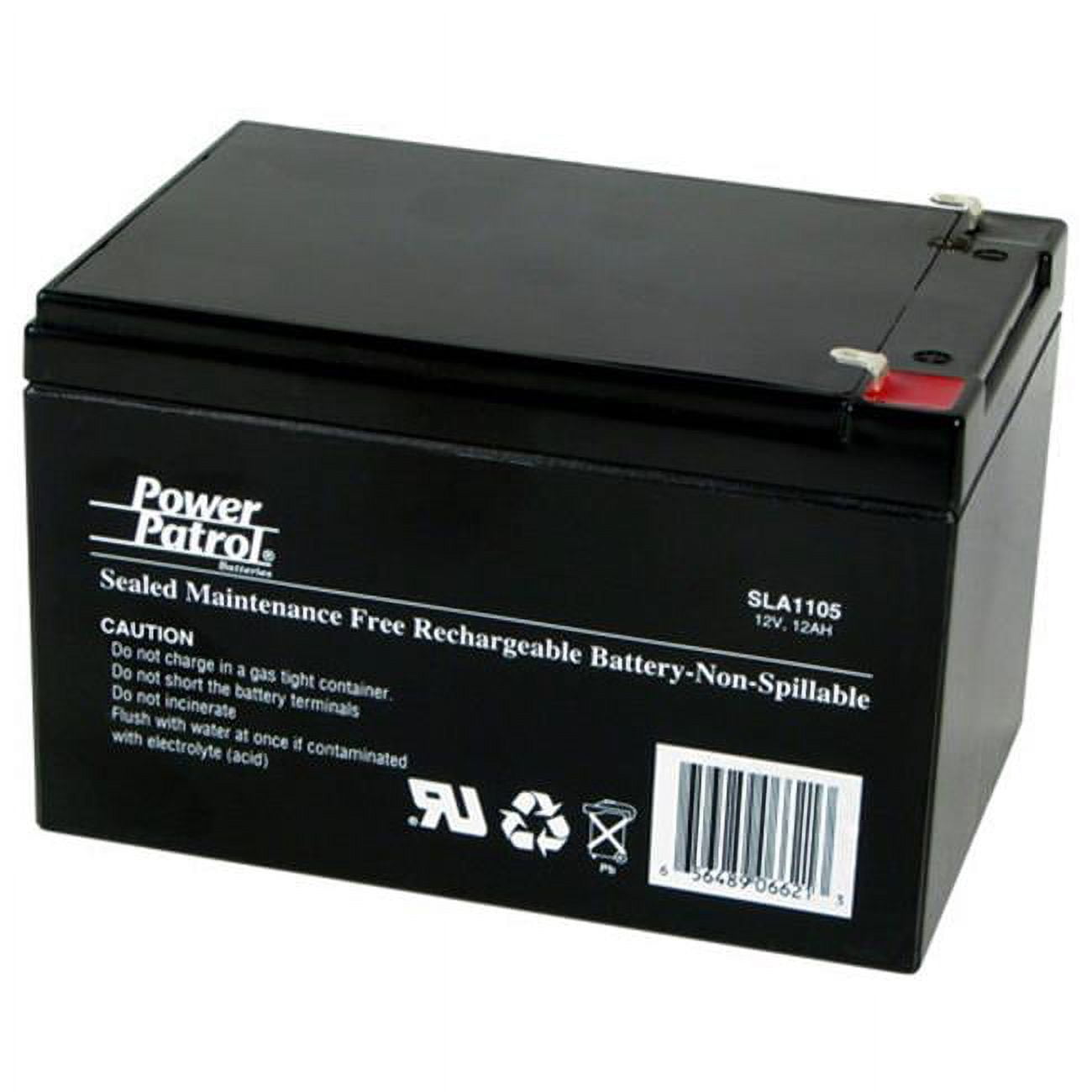 Interstate Batteries IBSLA1105 Power Patrol Lead Acid Battery- 12V 12 ... Interstate Batteries IBSLA1105 Power Patrol Lead Acid Battery- 12V 12 ...