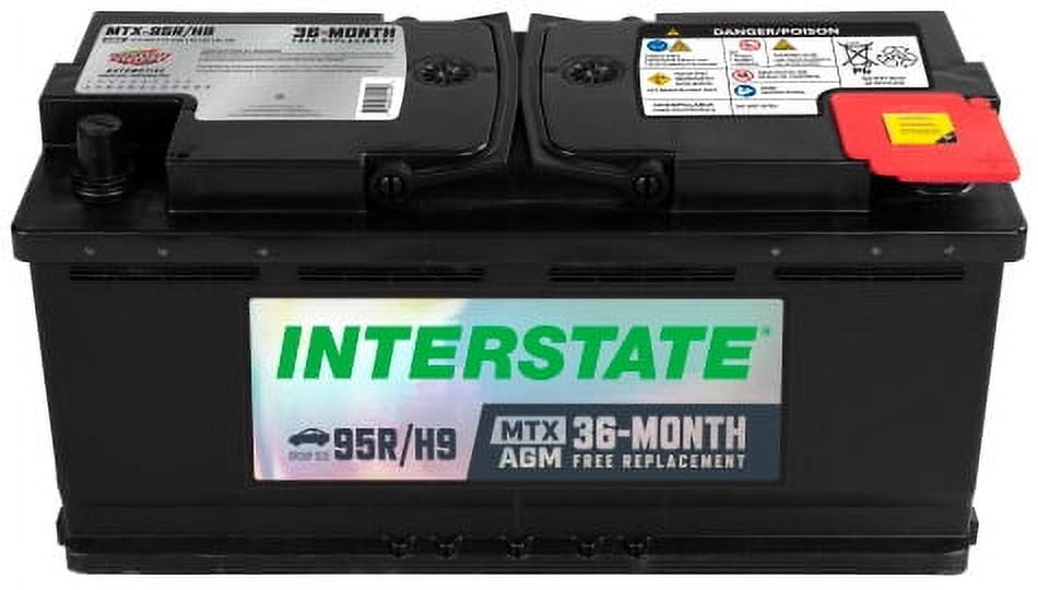 Interstate Battery, MTX-95R/H9 - Walmart.com