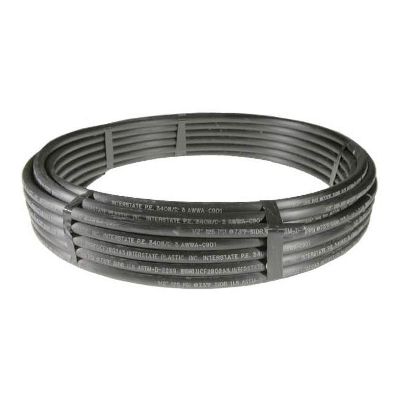 Interstate Plastic 4J100-125-100 1.25 in. x 100 ft. Poly Pipe - Walmart.com