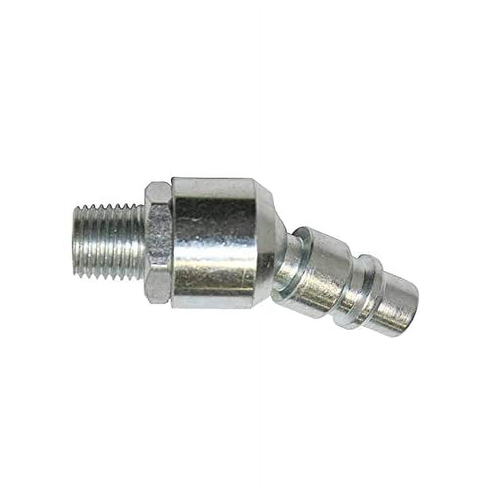 Interstate Pneumatics CPHS641 3/8 Inch Industrial Steel Swivel Plug 1/4 ...