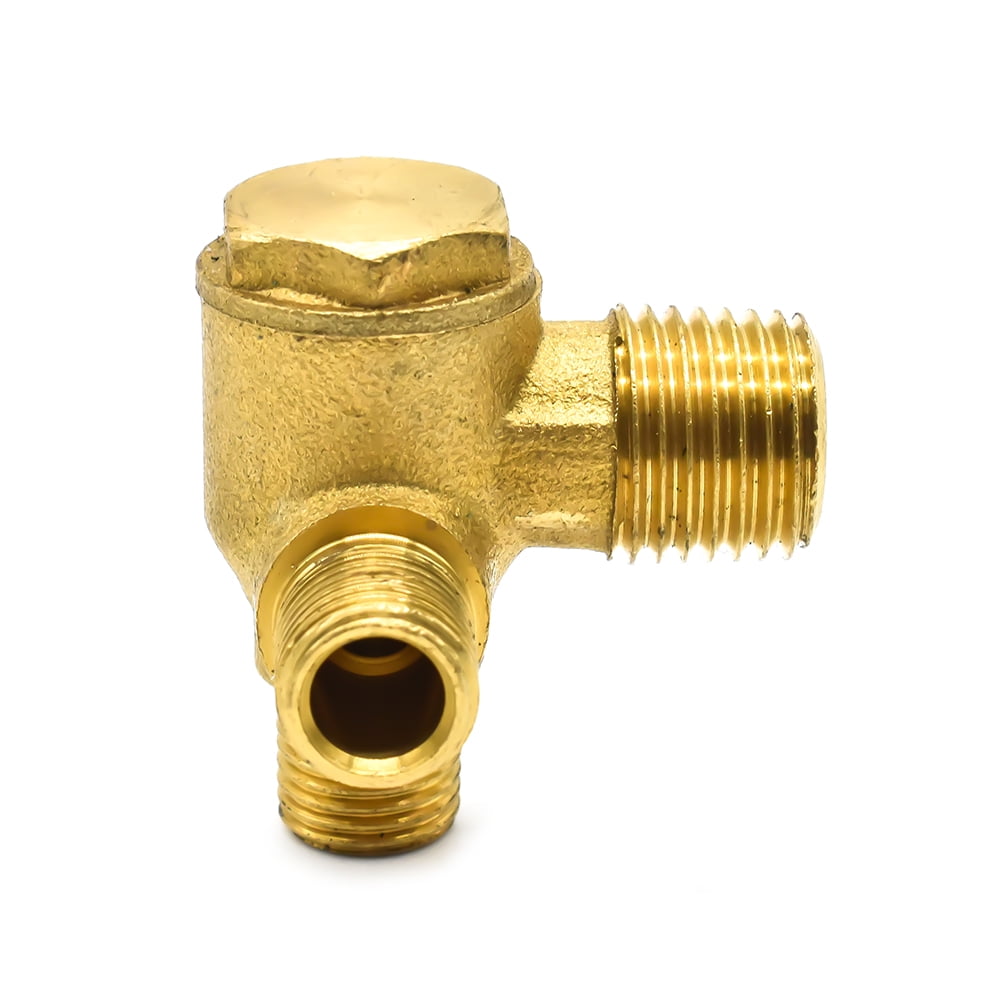 Interstate Pneumatics CVC7021 1/4 Inch 90Â° Left Check Valve - Walmart.com