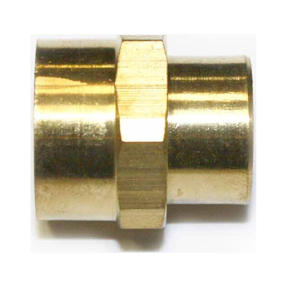 Interstate Pneumatics FPC460 Brass Female Coupling Adapter 1/4" X 3/8 ...