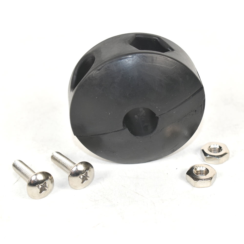 Interstate Pneumatics HSR90-RS6 Rubber Bolt on Stopper Stop Clamp for 3 ...
