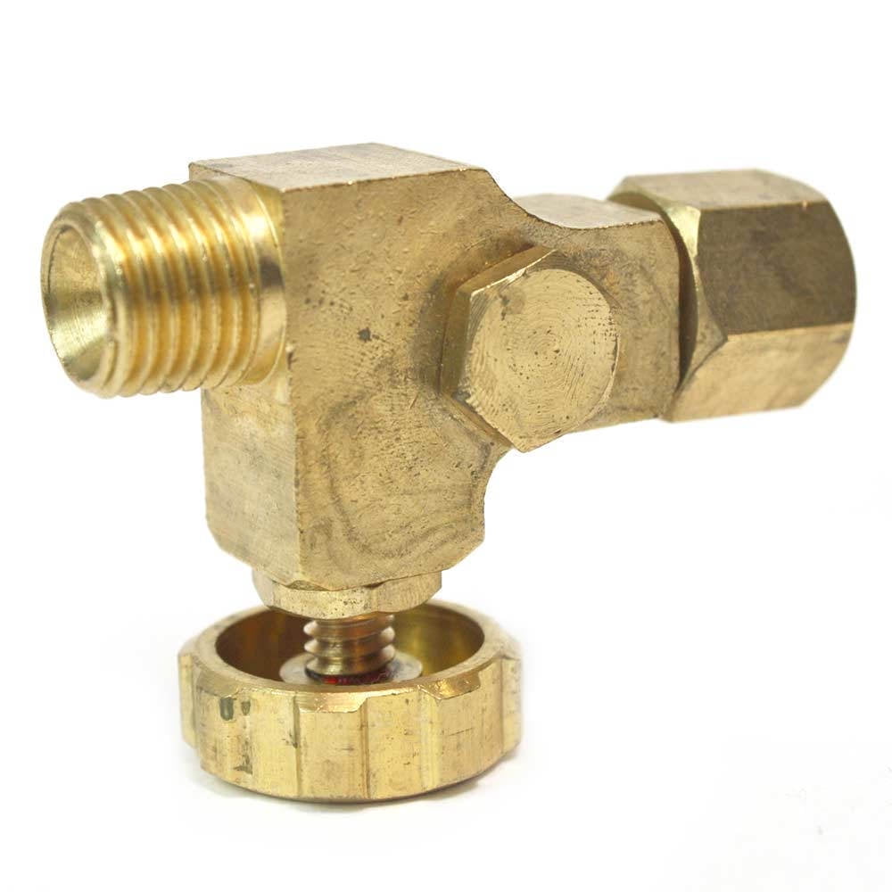 Interstate Pneumatics VR160 In Line Needle Valve 1/4 Inch FPT x 1/4 ...