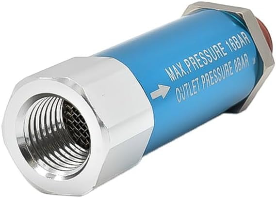 Interstate Pneumatics WR1115 1/4 Inch NPT In-Line 120 PSI Fixed Preset ...