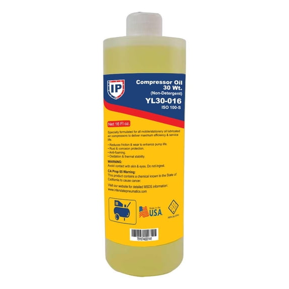 Interstate Pneumatics YL30-016 Non Detergent Compressor / Pressure ...