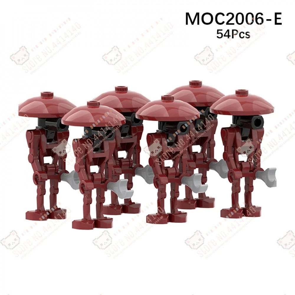 Interstellar Movie Droids MOC Building Blocks DIY Sci-Fi Spider ...