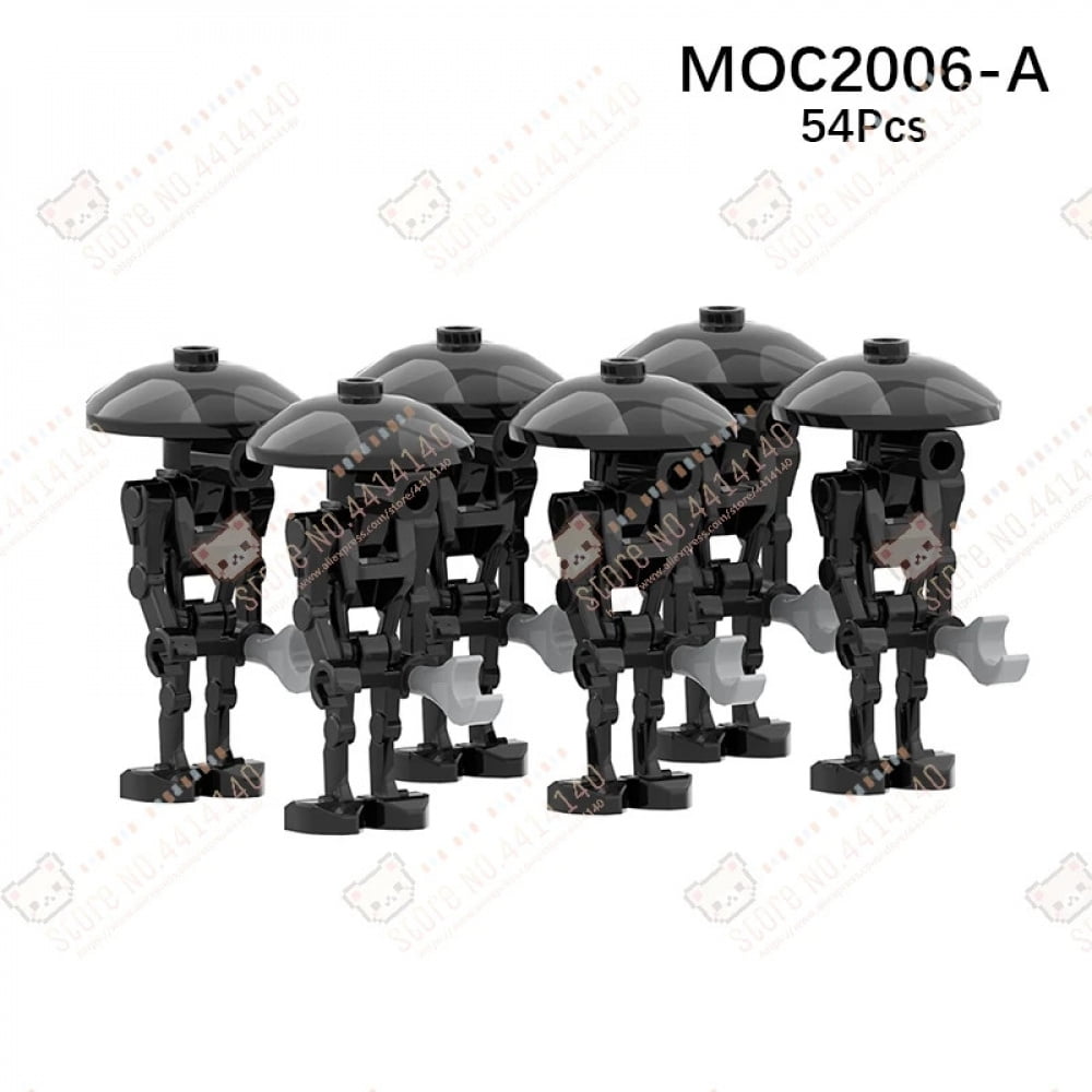 Interstellar Movie Droids MOC Building Blocks DIY Sci-Fi Spider ...