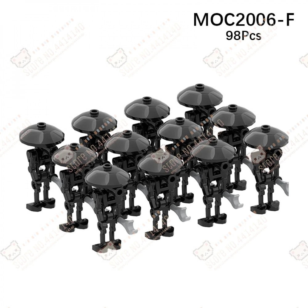 Interstellar Movie Droids MOC Building Blocks DIY Sci-Fi Spider ...