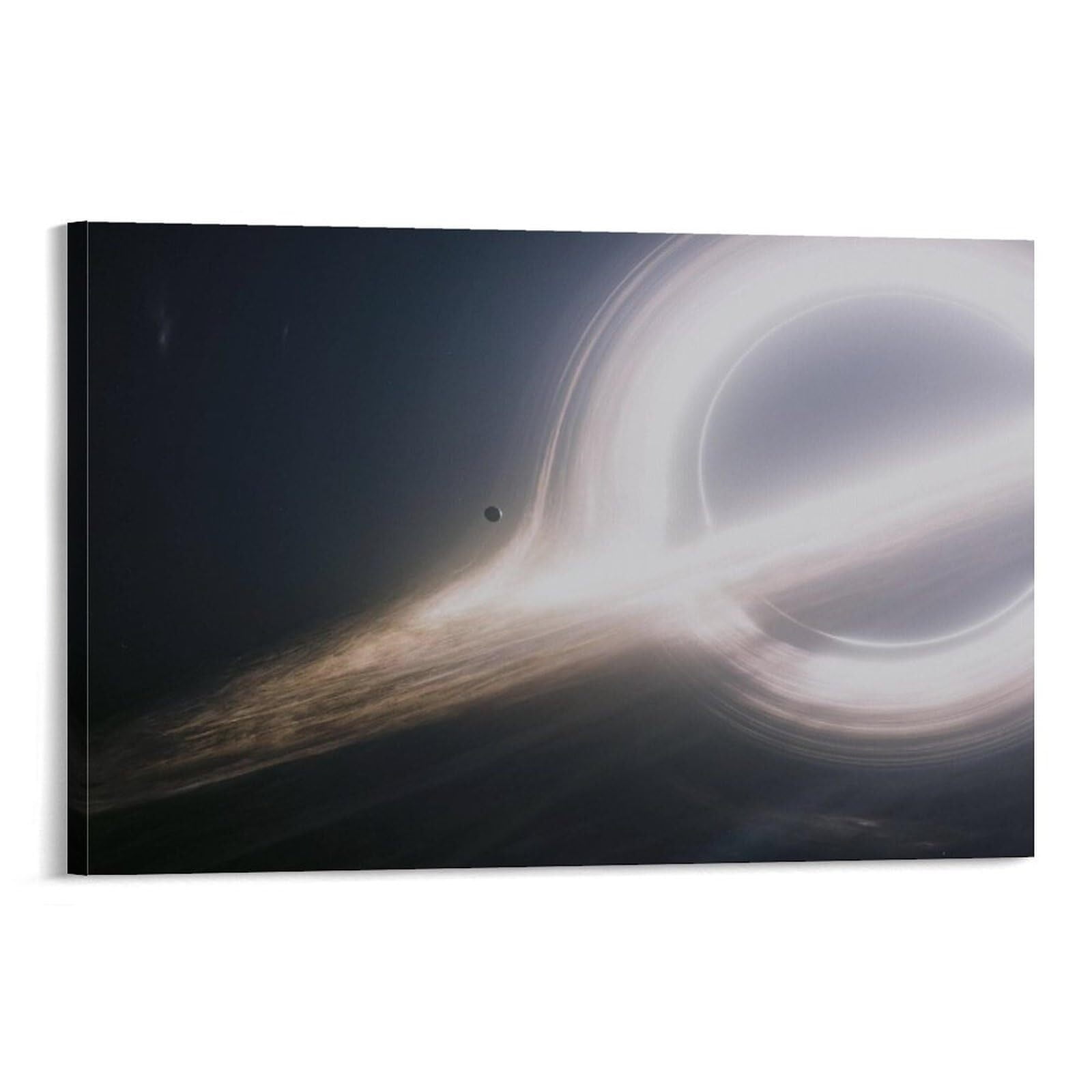 Interstellar Movie Poster Black Hole Canvas Wall Art Posters For Room ...