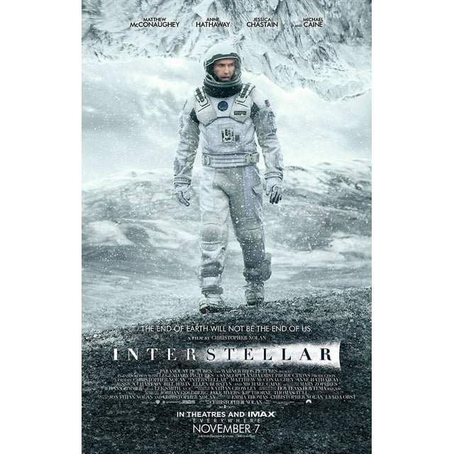 Interstellar Movie Poster - Walmart.com