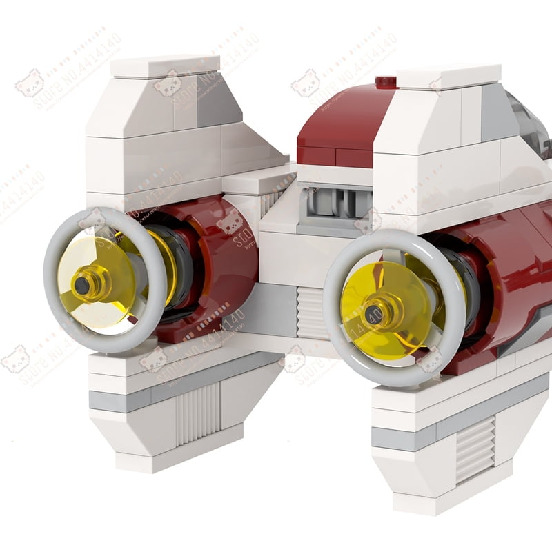 Interstellar Movie Starfighters MOC Building Blocks DIY Sci-Fi Action ...