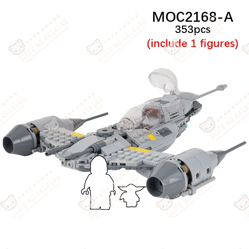 Interstellar Movie Starfighters MOC Building Blocks DIY Sci-Fi Action ...