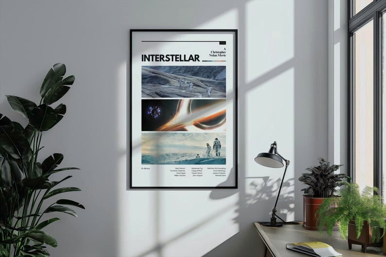 Interstellar Poster, Movie Poster Film Poster Christopher Nolan Sci-Fi ...