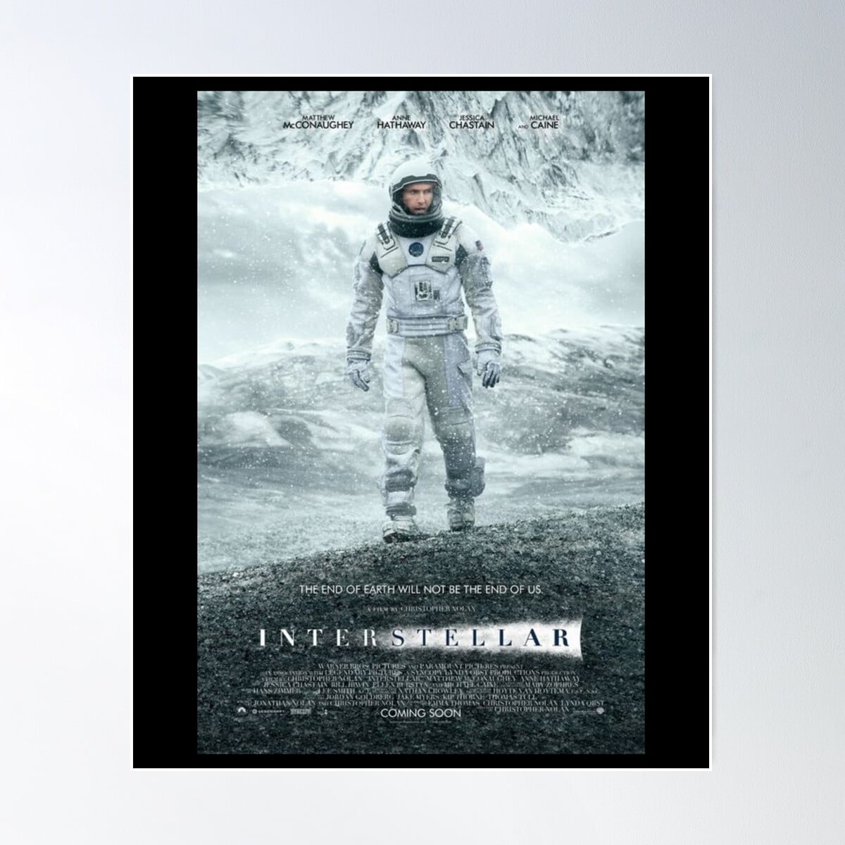 Interstellar Poster Wall Art, Modern Wall Decor For Living Room Bedroom, 24x36 UNFRAMED ...