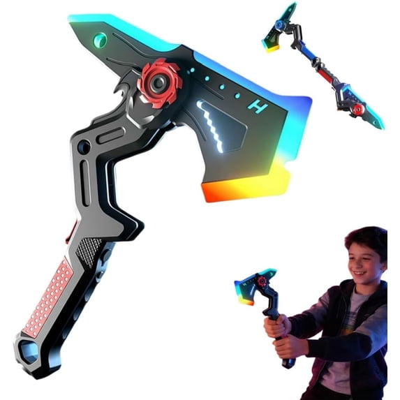 Interstellar Spark Battle Blade Dual Mode LED Light Blade, Battle Axe ...