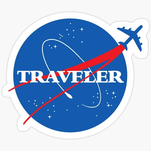 Interstellar Traveler Sticker Phone Decal Water Bottle Stickers Car ...