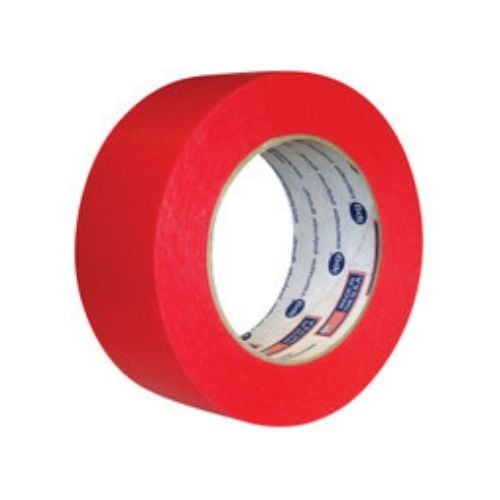 Intertape Colored Paper Masking Tape (PF3): 1 in. x 60 yds. (Red ...