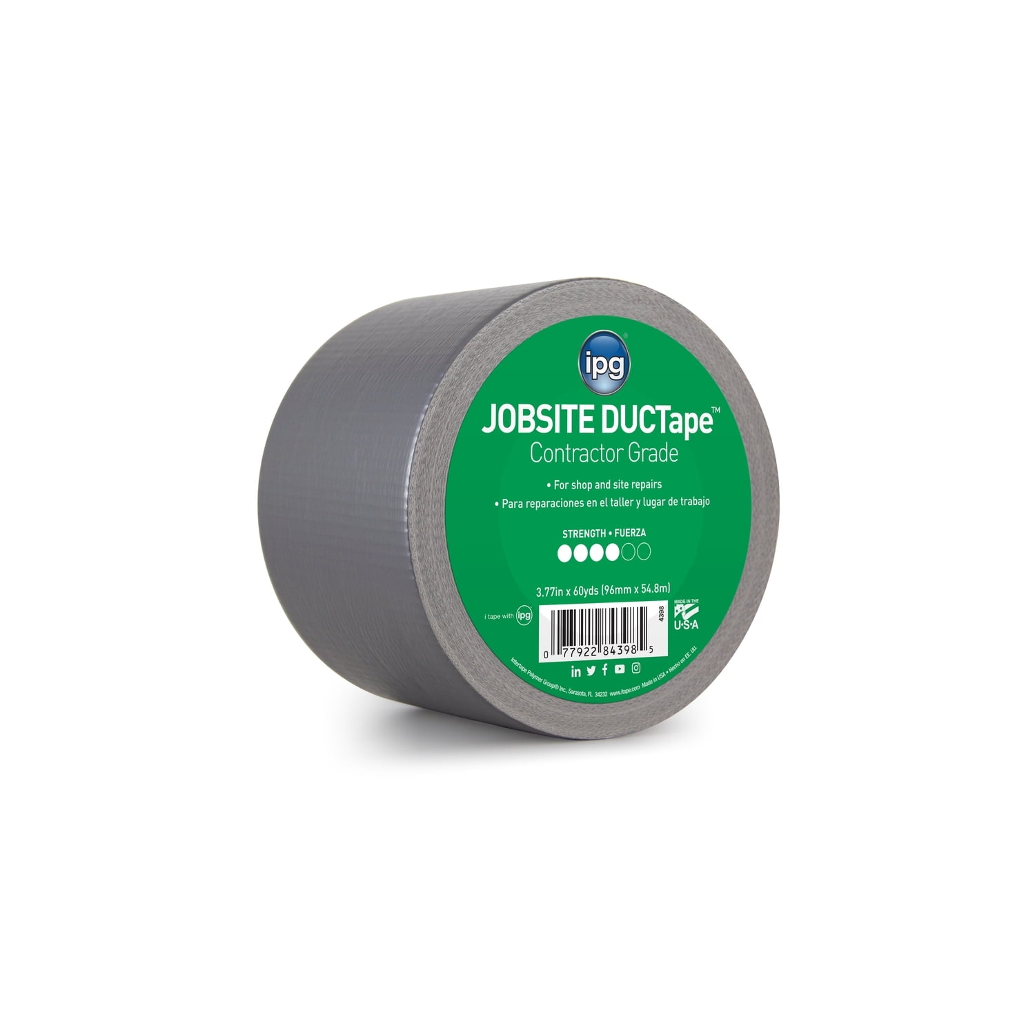 Intertape Polymer Group 4398 4" X 60 Yards Value Plus Ductape ...