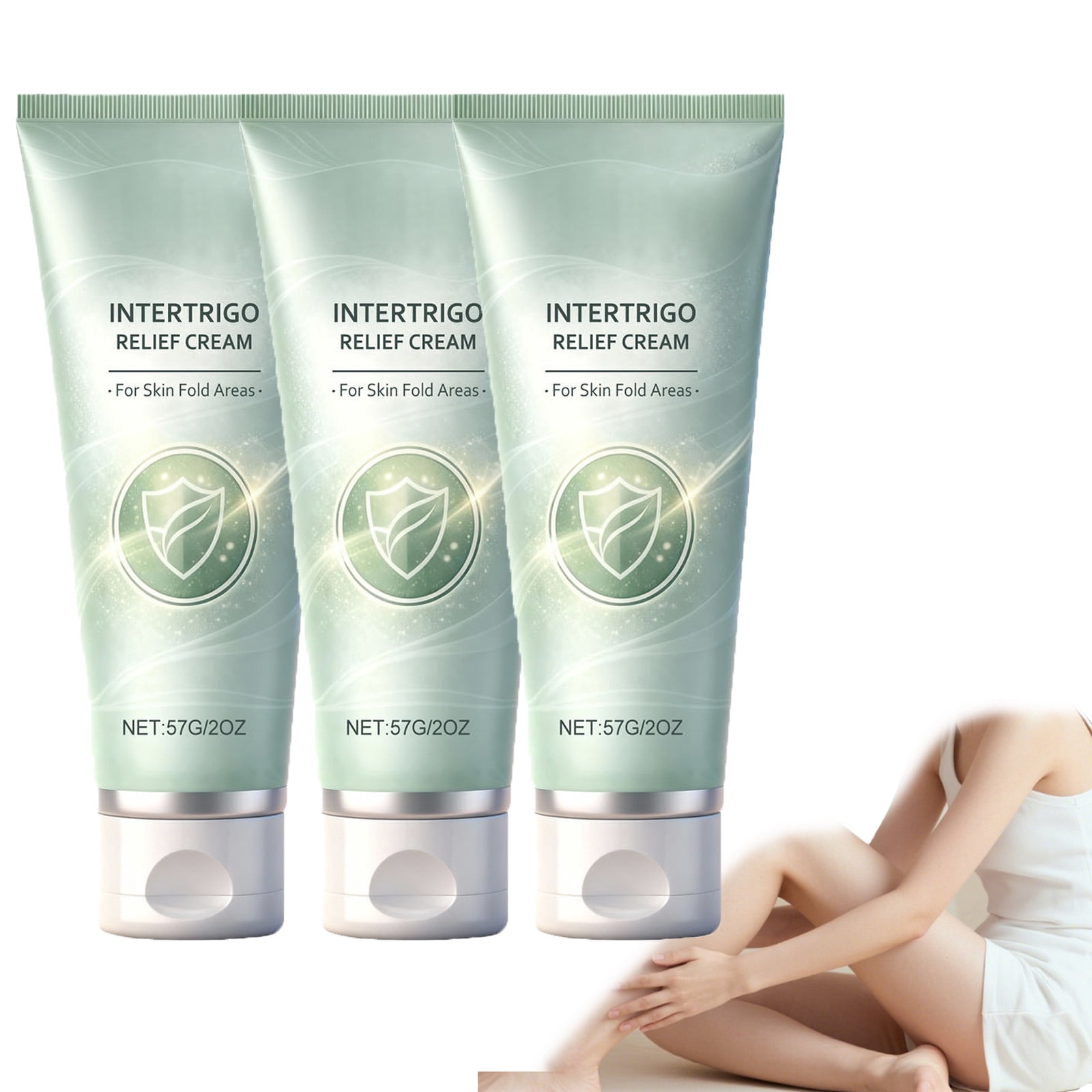 Intertrigo Cream, Skin Fold Care & Chafing Support Cream, Intertrigo ...