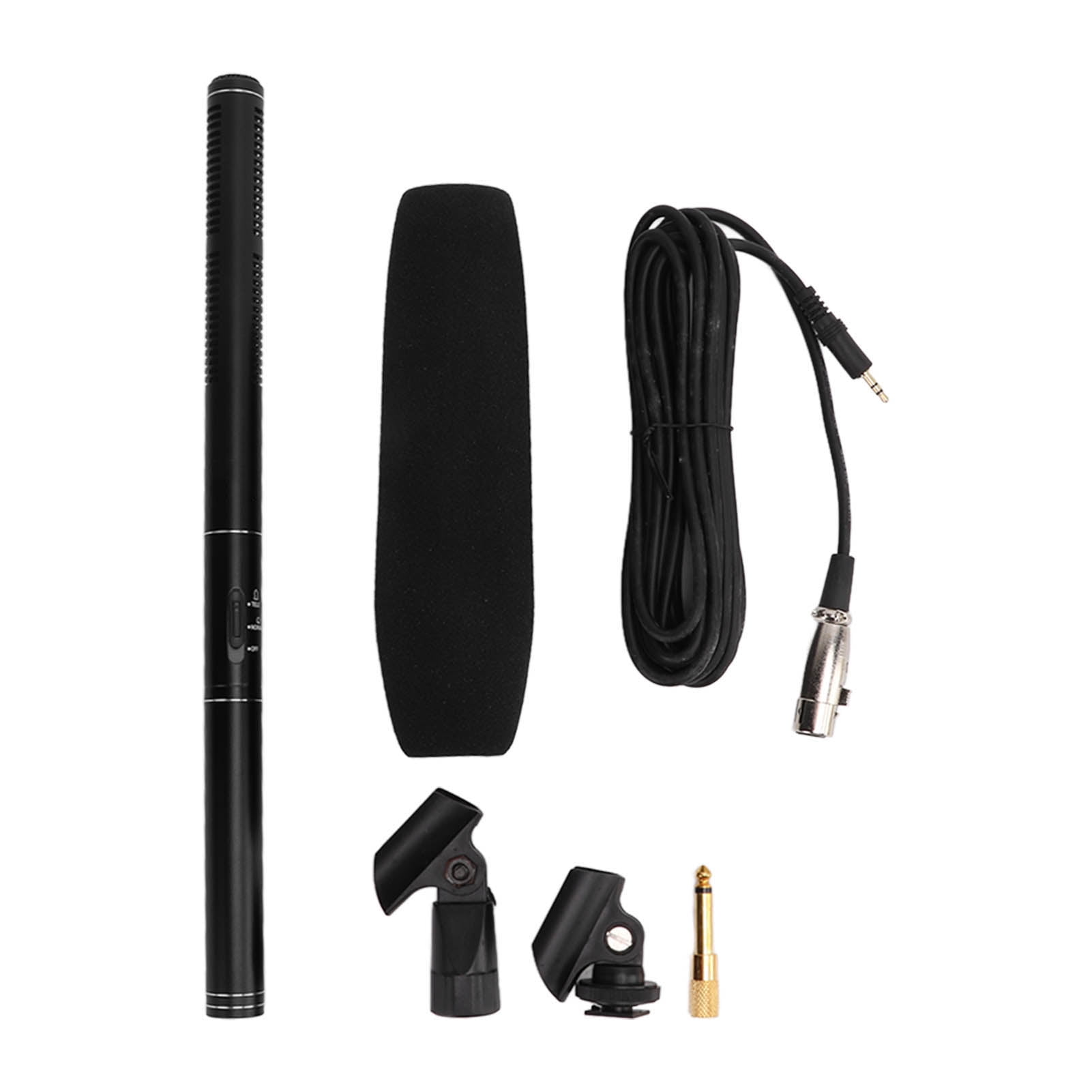 Interview Microphone Wired Portable Small Rustproof Anti Interference ...