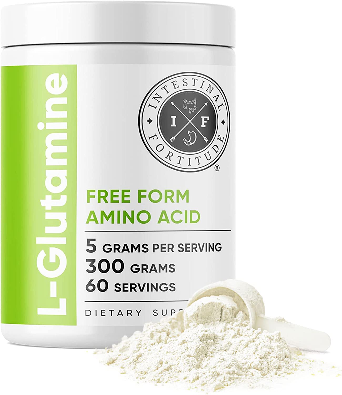 Intestinal Fortitude L Glutamine Amino Acid Supplement Powder for IBS ...