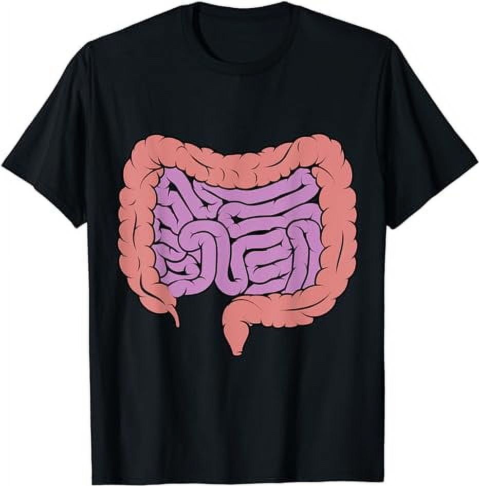Intestine Gut Digestive System Diagram T-Shirt - Walmart.com