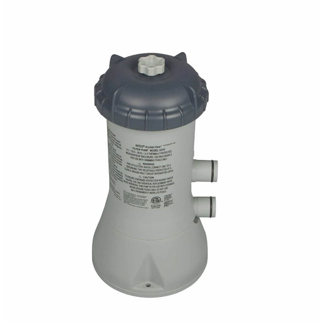 Intex 1000 GPH Easy Set Swimming Pool Cartridge Filter Pump | 28637EG ...