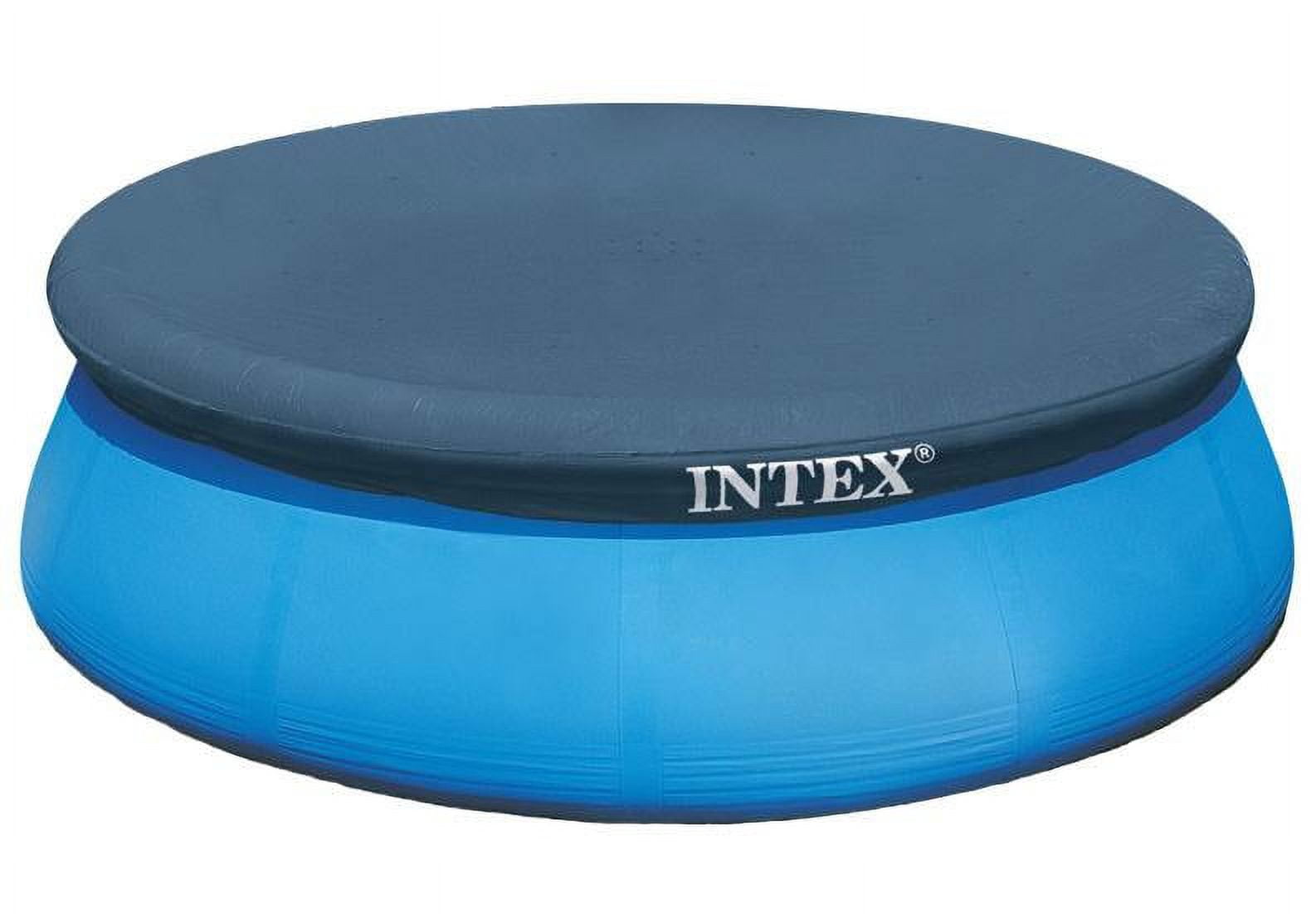 Intex 15' Easy Set Pool Cover, Durable Vinyl, Prevents Debris - Walmart.com