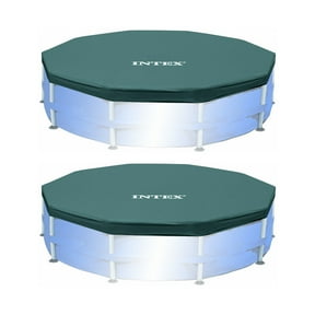 Intex Durable Plastic Swimming Pool Cover, Fits 12 ft. Pools - Walmart.com