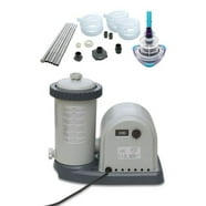 Intex Deluxe Cleaning Maintenance Swimming Pool Kit with Vacuum & Pole ...