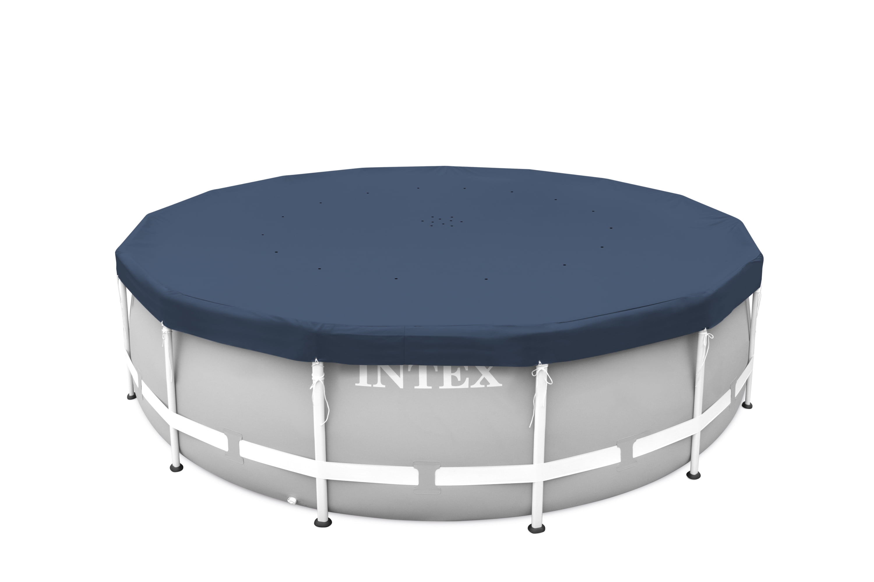 Intex 16FT X 8IN Round All-Season Deluxe Winter Pool Cover for Above ...