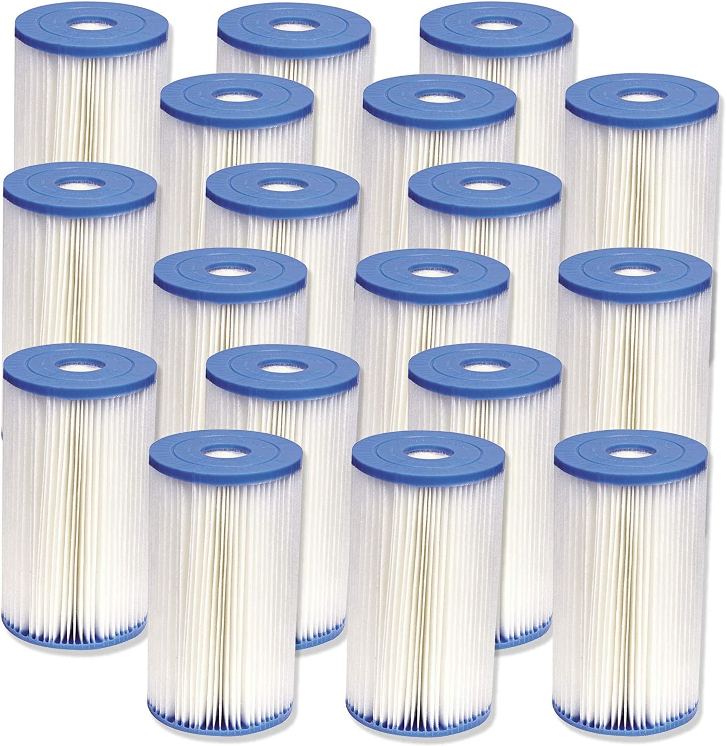 Free Shipping! Intex Type B Filter Cartridge 18 Pack for Above Ground ...