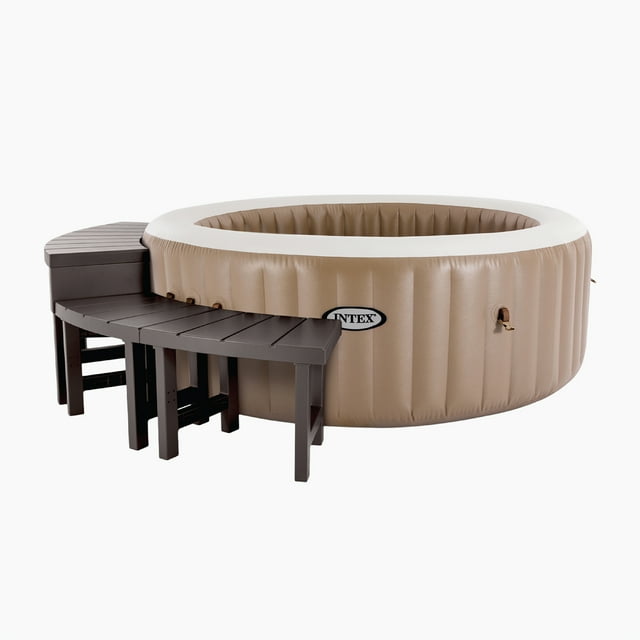 Intex PureSpa Accessory Set - 2 Medium & 2 Tall Benches for 4 Person ...