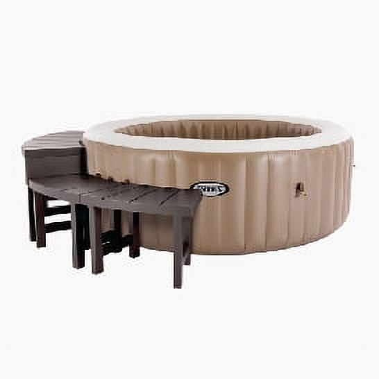 Intex PureSpa Accessory: 2 Medium and 2 Tall Hot Tub Seats for 4 Person ...