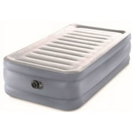 Bestway Twin Size Inflatable Air Mattress with Built-in Pump and Headboard - Walmart.com