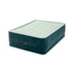 "Intex Queen Deluxe Dura-Beam Airbed | Inflatable Raised 18"" Mattress with Built-in Pump ...