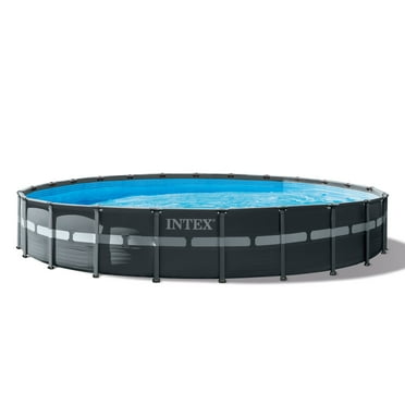 "Intex Ultra Frame Above Ground Pool Set, 18'x52"" with Sand Filter ...