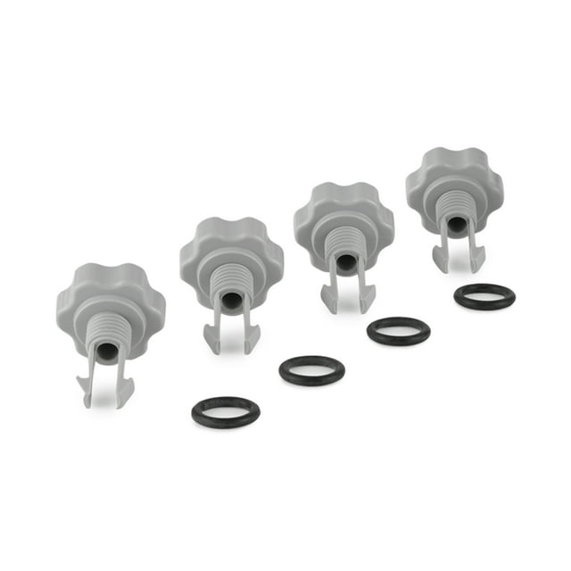 Intex 25002 Set of Air Release Valves with O Rings for Filter Pumps (4 ...