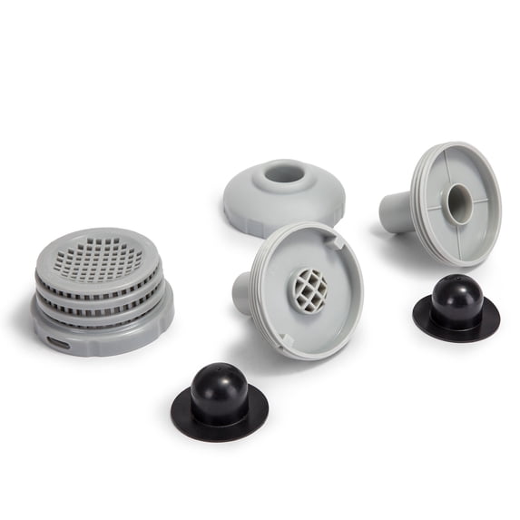 "Intex Above Ground Pool Jet Connector Kit, Strainer, Nozzle, Plugs, 1. ...