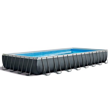 Coleman Power Steel 24' x 52" Round Metal Frame Above Ground Pool Set ...