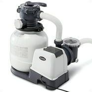 Bestway Flowclear 1,500 GPH Above Ground Pool Pump, Filter System ...