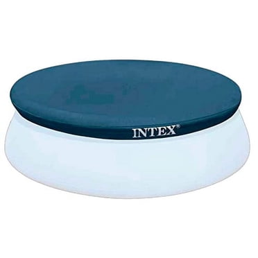 Intex 28020E 7.3 Feet Easy Set Swimming Pool Debris Vinyl Cover Tarp ...