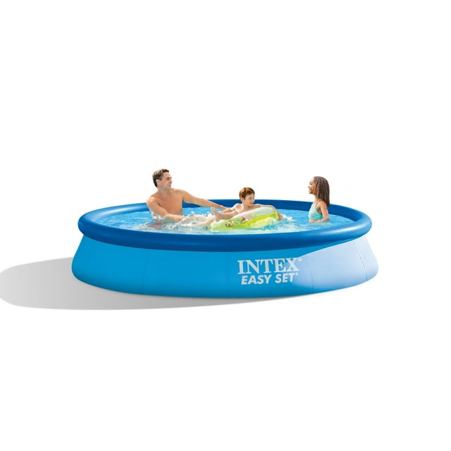 INTEX Quick Set 12ft x 30in Inflatable Swimming Pool with Included ...
