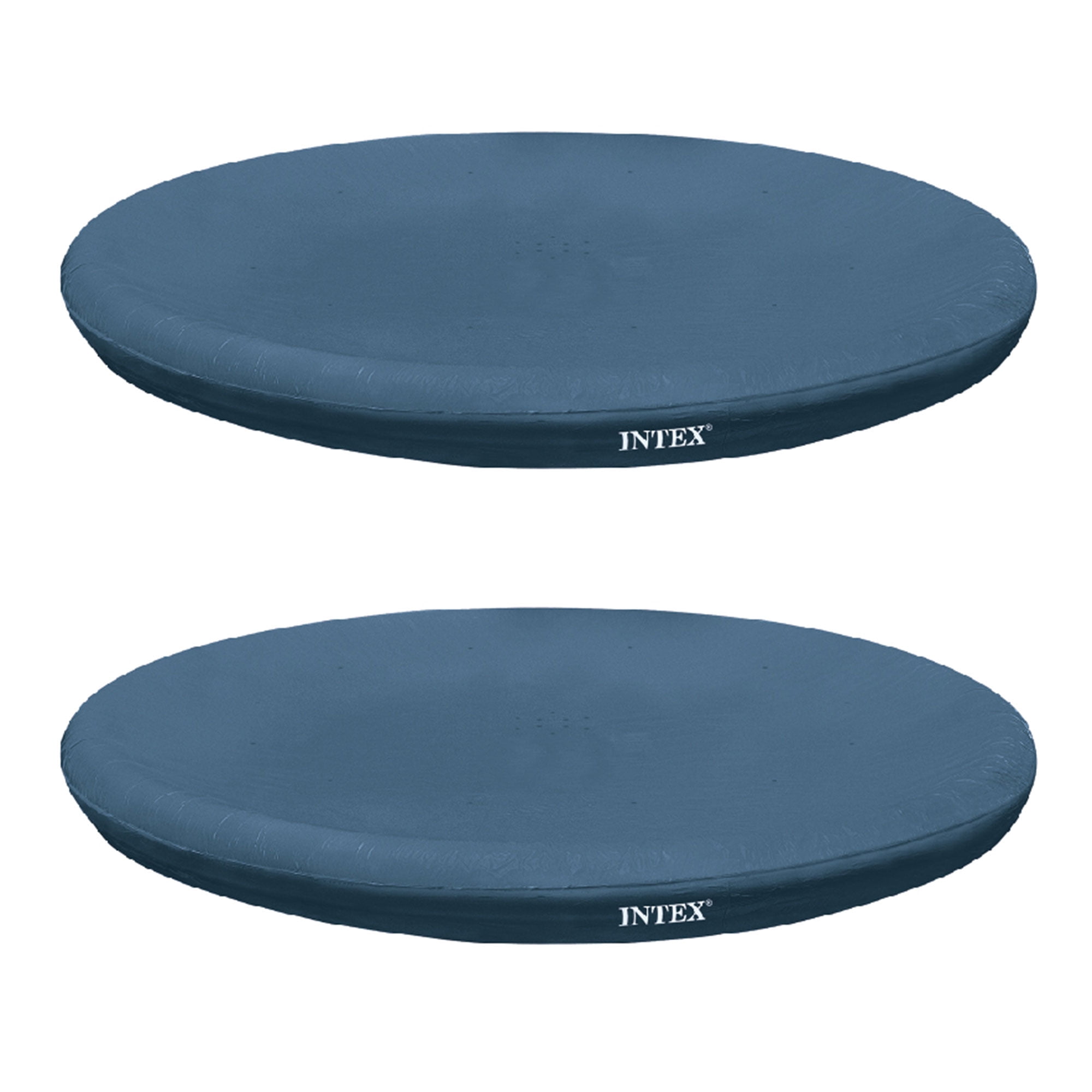 Intex 8' Easy Set Pool Covers, Round, Durable Vinyl, Reduces ...