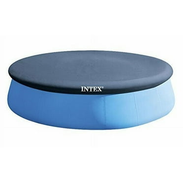 Intex 8 Foot Easy Set Cover for Above Ground Swimming Pool Vinyl Round ...