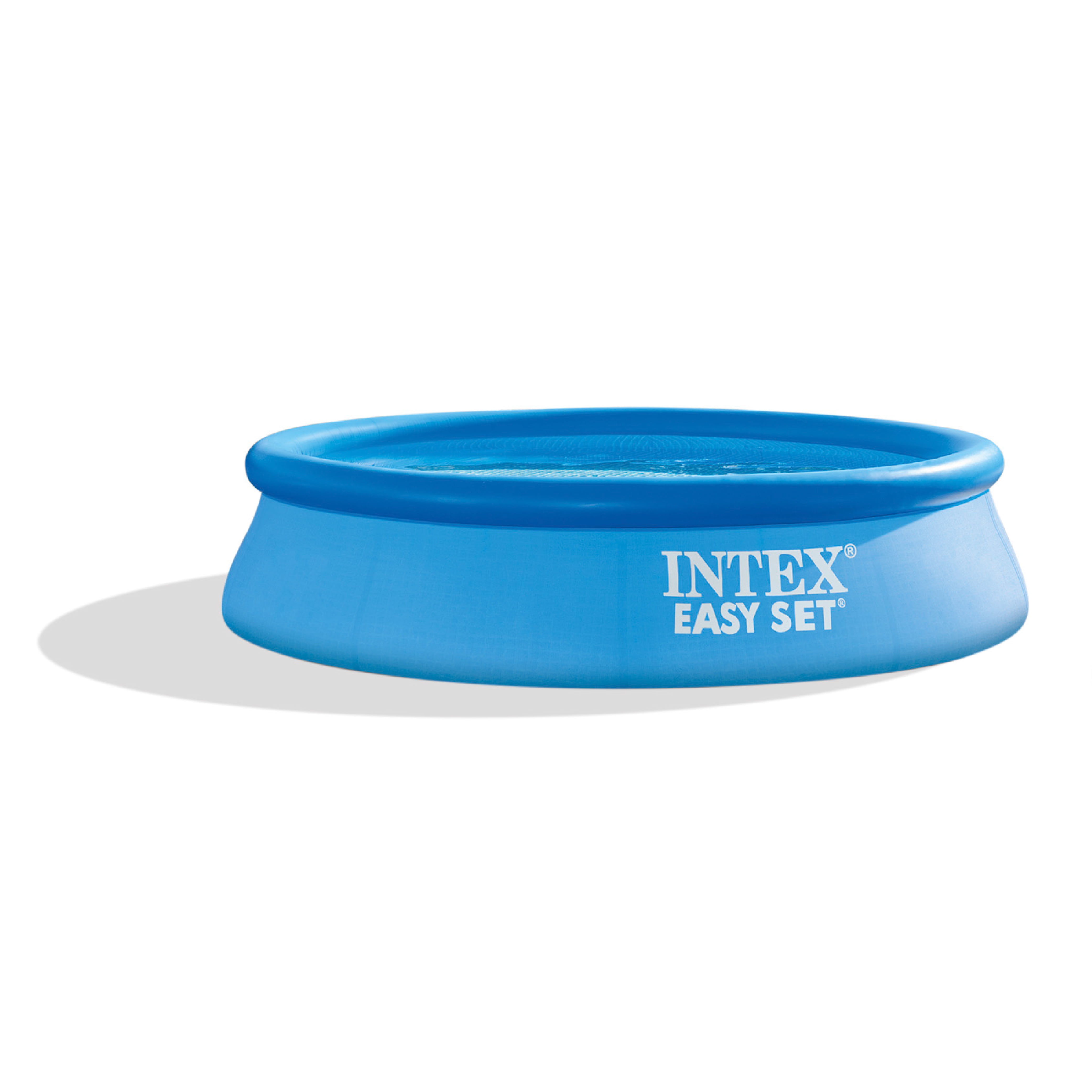 Intex 8056988 24in x 8ft Easy Set Up with Included Ring, Round ...