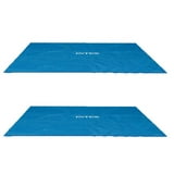 Intex 9 x 18 Foot Rectangular Solar Frame Set Swimming Pool Cover (2 ...
