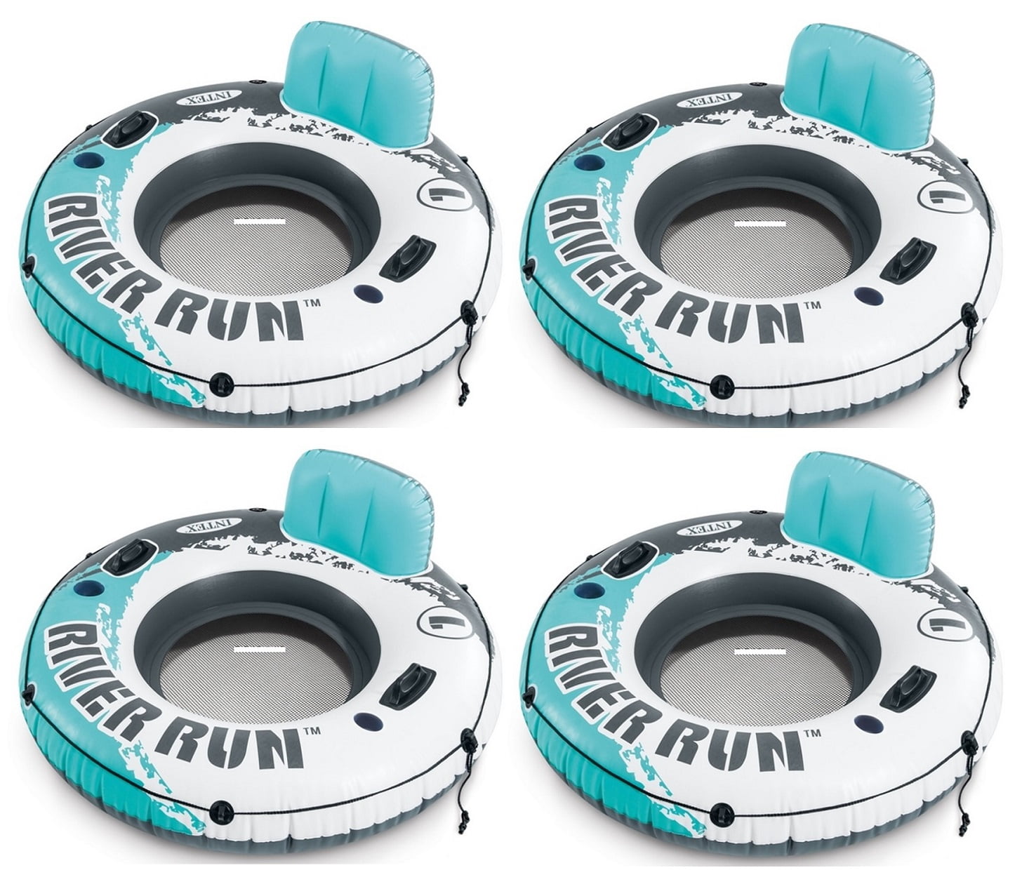 Intex Aqua Adult Large Inflatable River Run Floating Tube, 53" Diameter ...